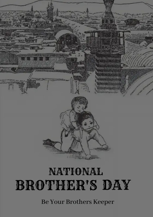 National Brothers Day Template | PosterMyWall