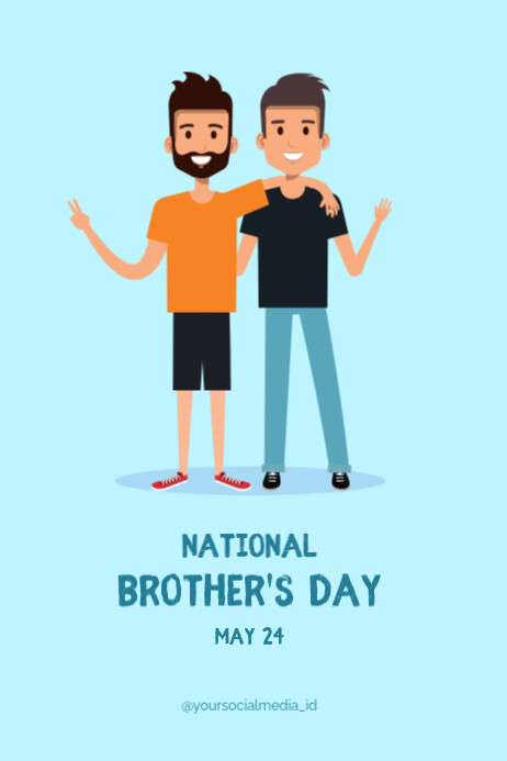 national brothers day template | PosterMyWall