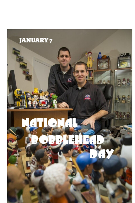 Copy of NATIONAL BUBBLEHEAD DAY | PosterMyWall