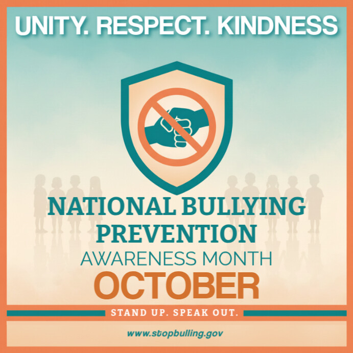 National Bullying Prevention Awareness Month October Instagram Post ...