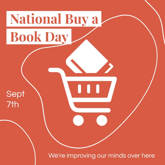 Copy of National Buy a Book Day | PosterMyWall