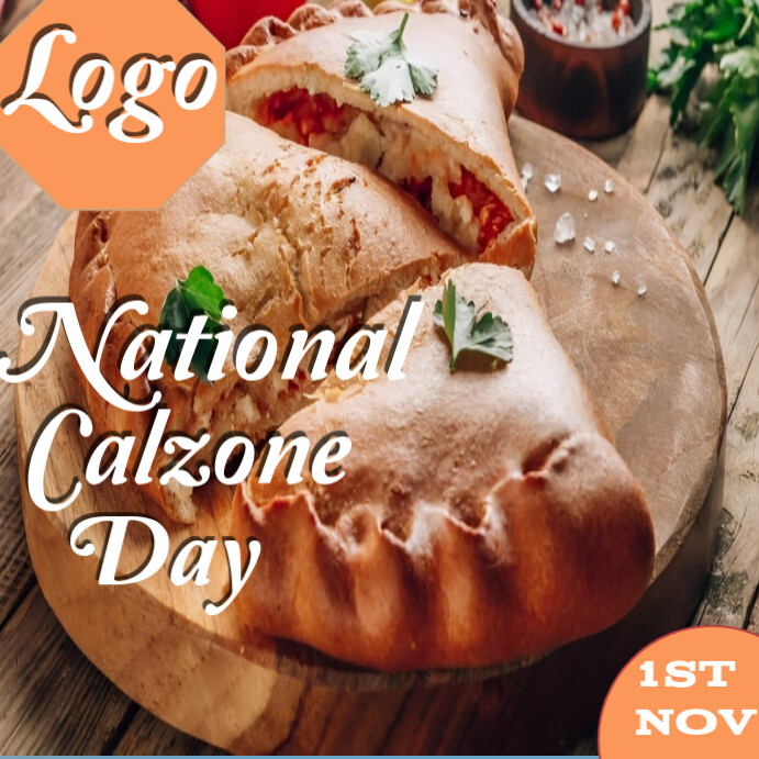 Plantilla de National calzone day | PosterMyWall