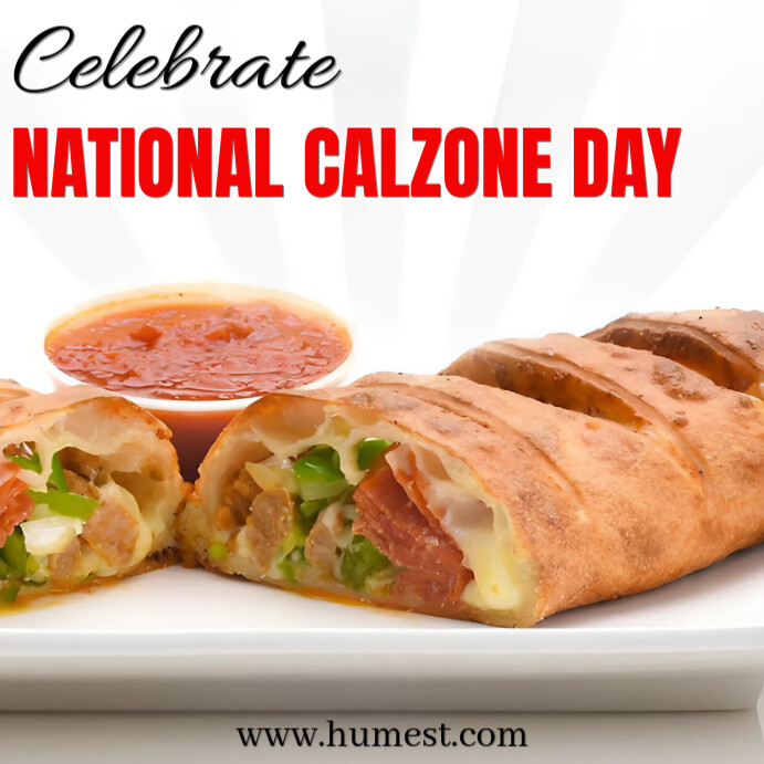 National calzone day design Template | PosterMyWall