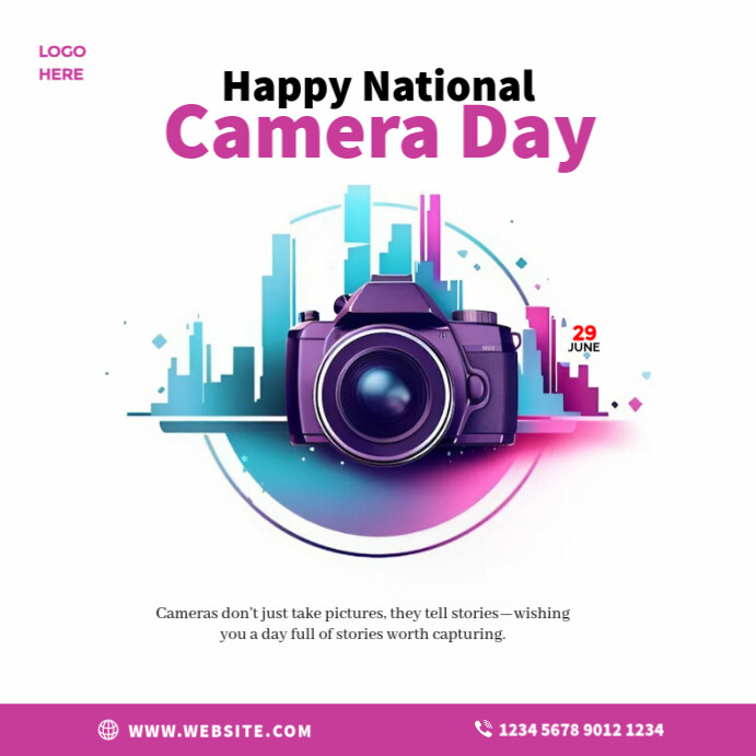 Copy of National camera day | PosterMyWall