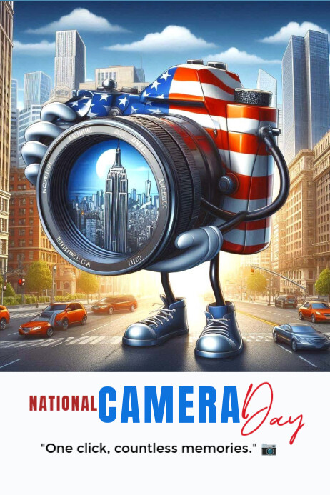 Copy of National camera day | PosterMyWall