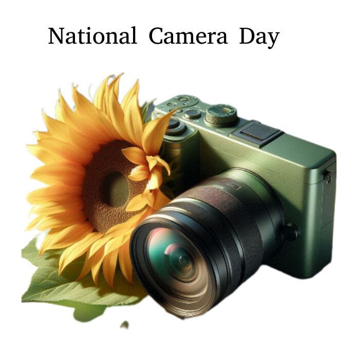 Plantilla de National Camera Day | PosterMyWall