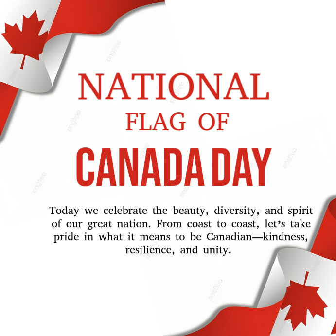 National Canada Day Instagram Post Template | PosterMyWall