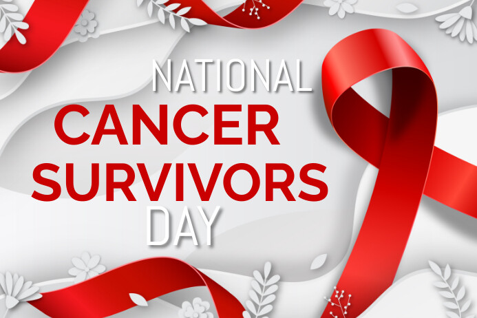 National Cancer Survivors Day Template | PosterMyWall