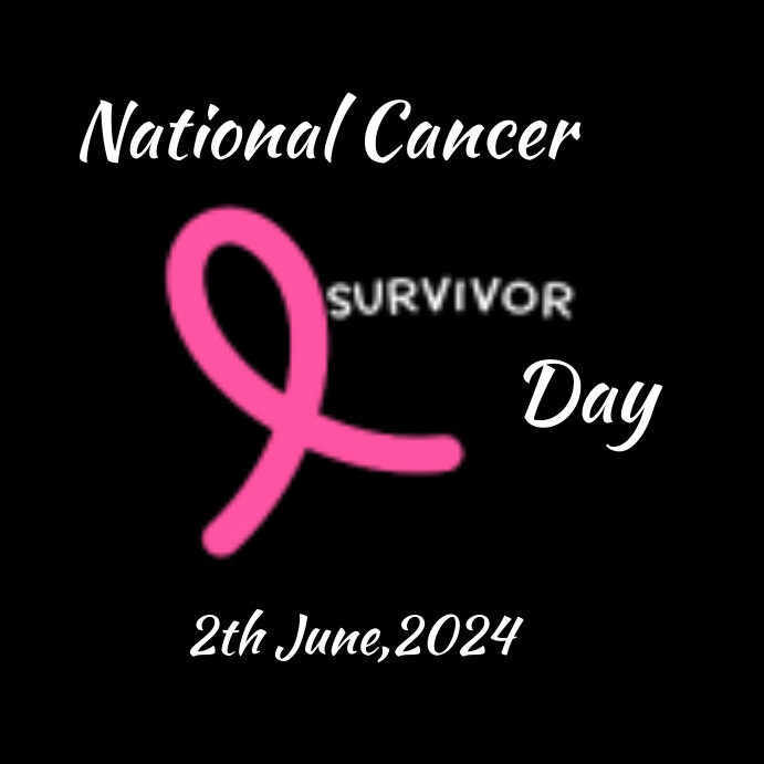 National Cancer Survivors Day Instagram Post Template | PosterMyWall