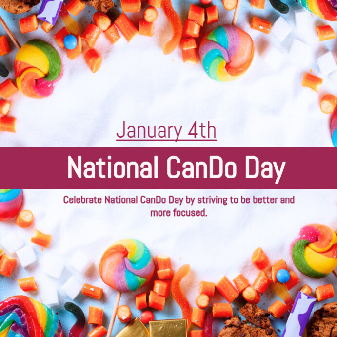 national cando day Template | PosterMyWall
