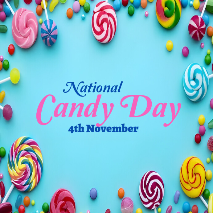 National candy day Template | PosterMyWall