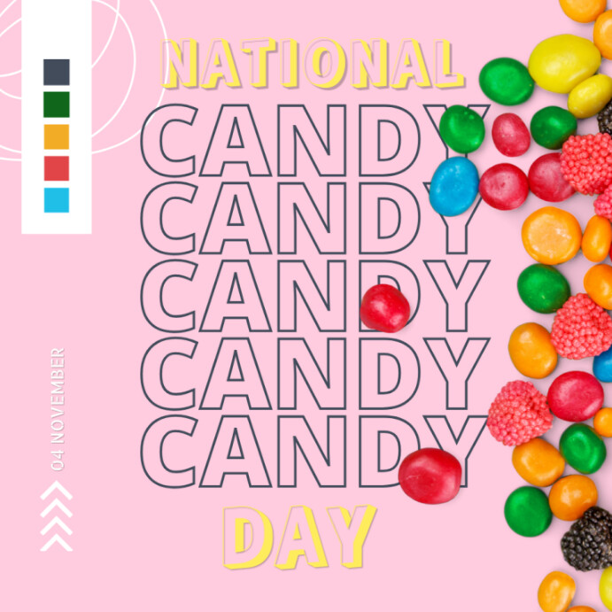 National Candy Day Instagram Post Template | PosterMyWall