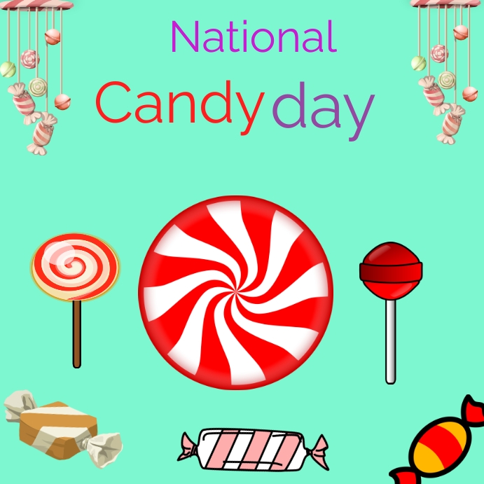 National Candy day Instagram post Template | PosterMyWall
