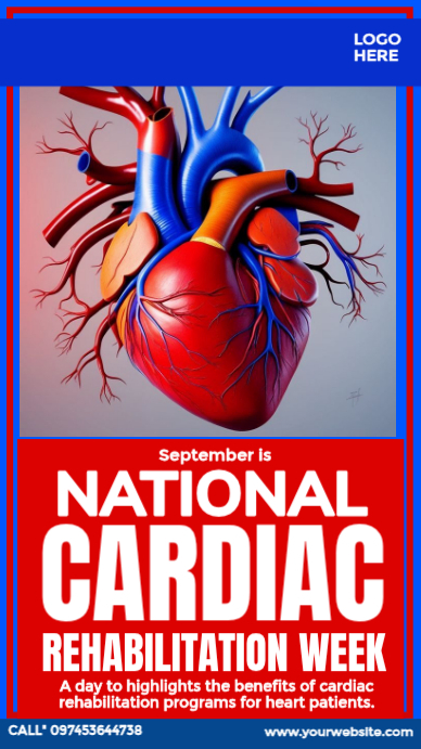 National Cardiac Rehabilitation Week Ad Template | PosterMyWall