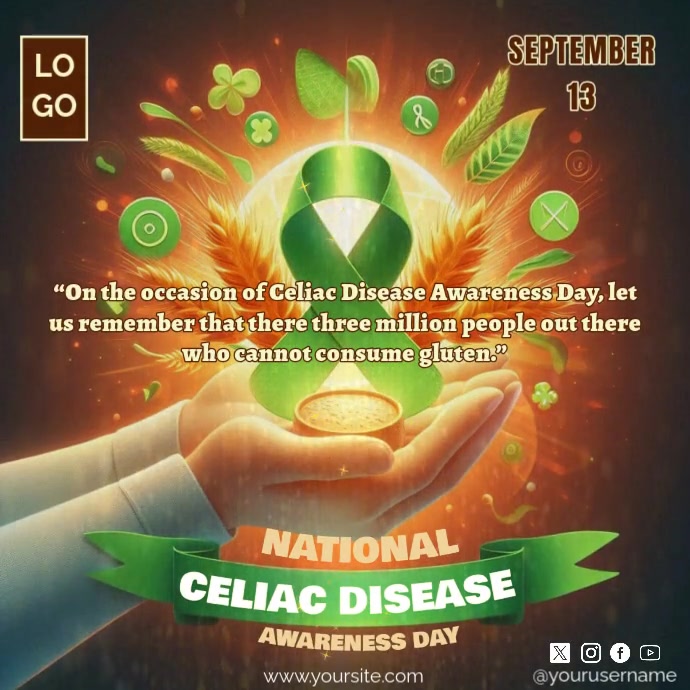 Plantilla de National Celiac Disease Awareness Day | PosterMyWall