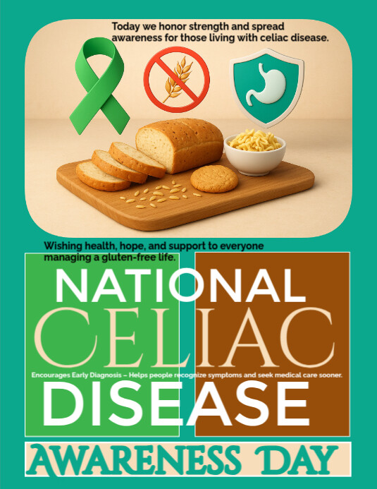 Copy of National Celiac Disease Awareness Day | PosterMyWall
