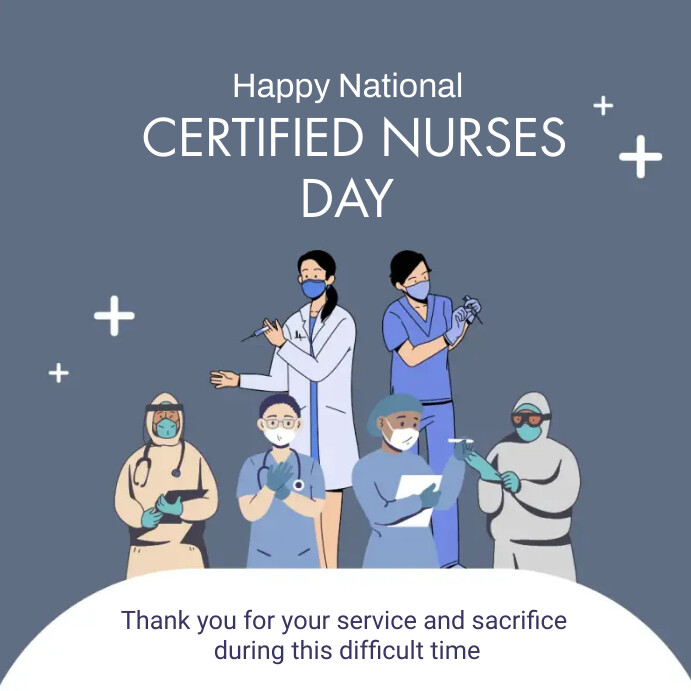 National Certified Nurses Day Instagram Post Template | PosterMyWall