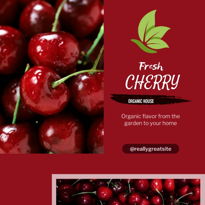 National cherry day Template | PosterMyWall