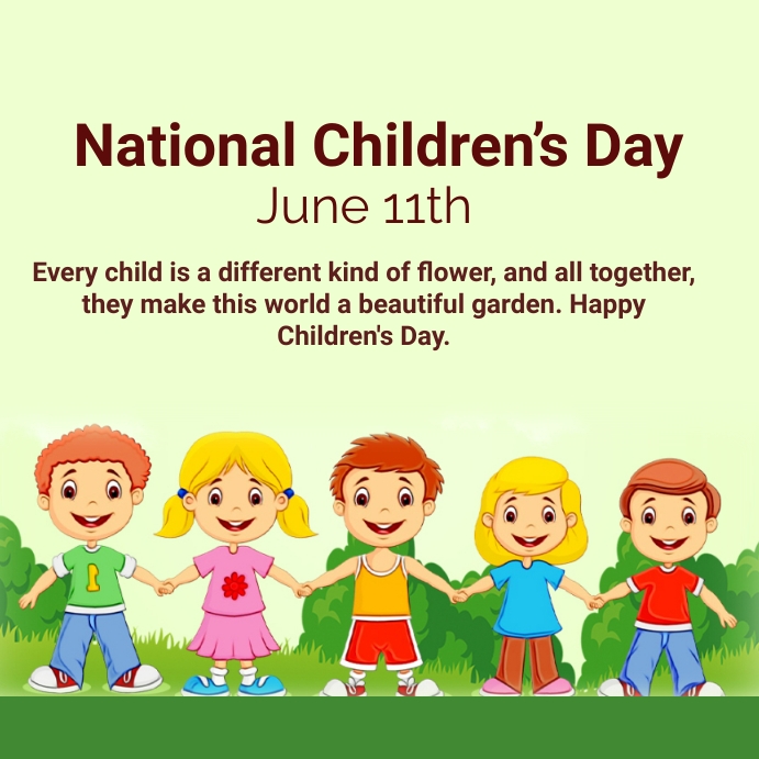 national childrens day Template | PosterMyWall