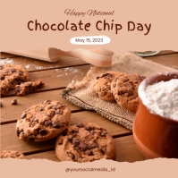 national chocolate chip day template | PosterMyWall