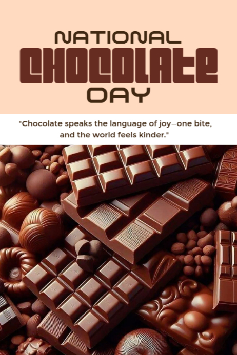 National chocolate day Template | PosterMyWall