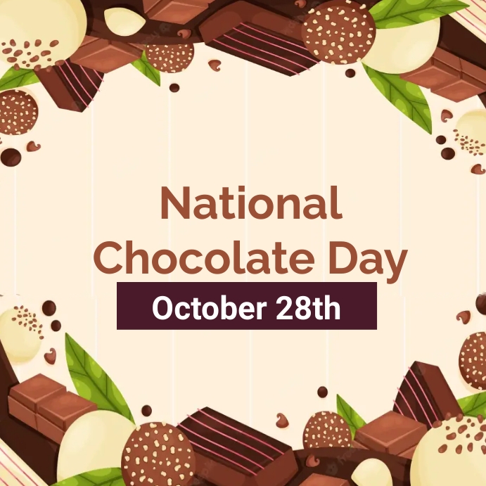 national chocolate day Template | PosterMyWall