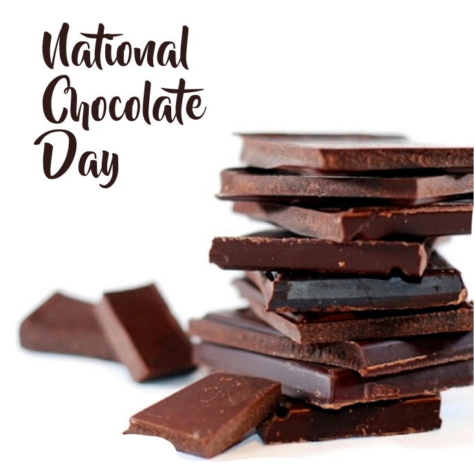 NATIONAL CHOCOLATE DAY Template | PosterMyWall