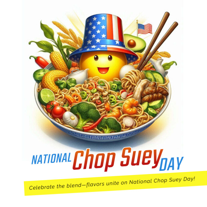 Copy of National chop suey day | PosterMyWall