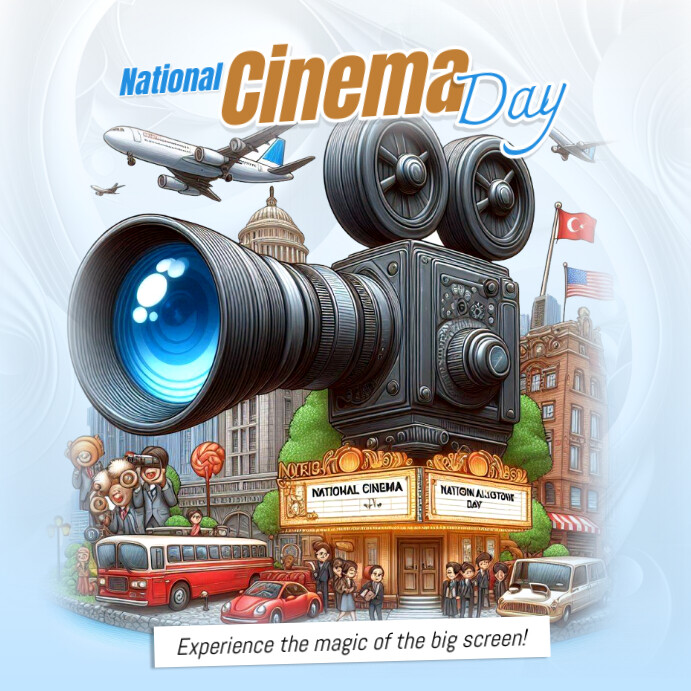 Plantilla de National Cinema day | PosterMyWall