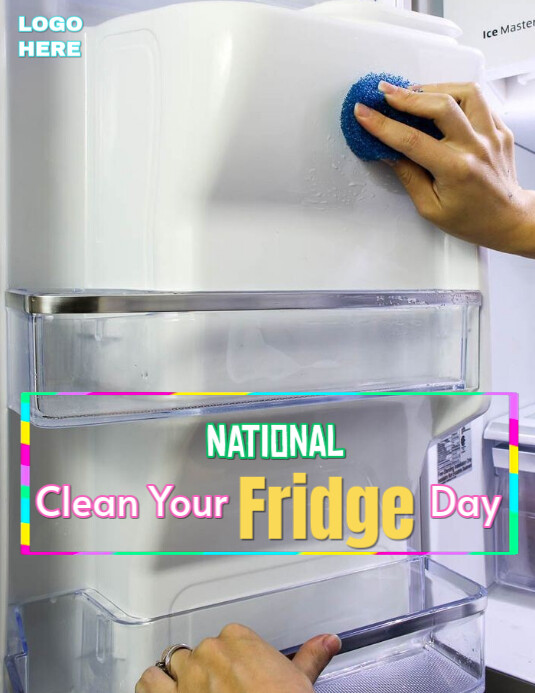 National clean your fridge day Template | PosterMyWall