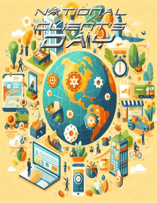 National client's day Template | PosterMyWall