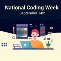 national coding week Template | PosterMyWall