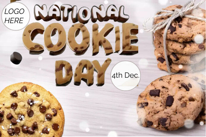 National cookie day template | PosterMyWall