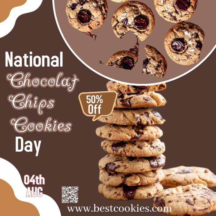 National cookies day Template | PosterMyWall