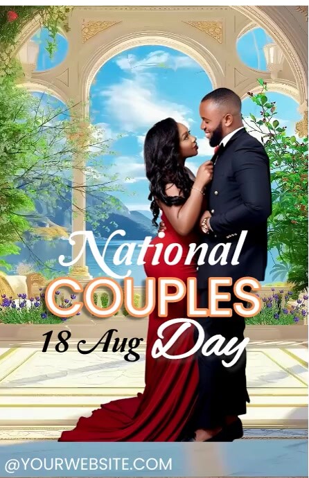 National couple day เทมเพลต | PosterMyWall