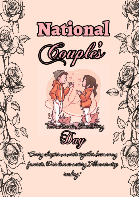 national couples day Template | PosterMyWall