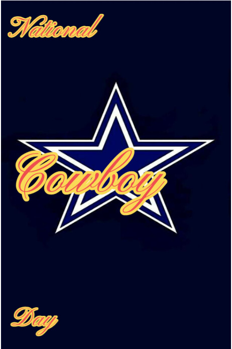 National cowboy day Template | PosterMyWall