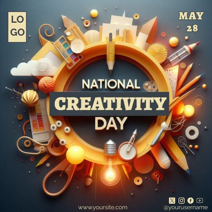 National Creativity Day Template | PosterMyWall