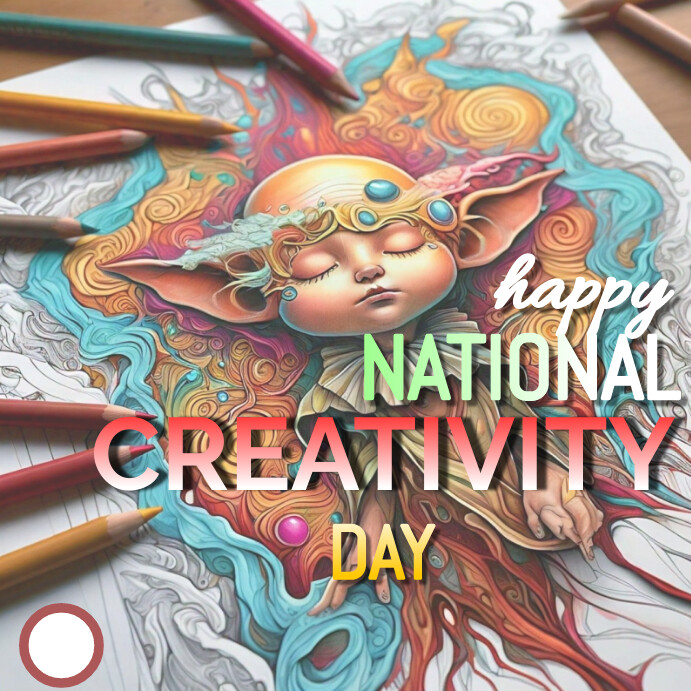 Plantilla de National Creativity Day | PosterMyWall