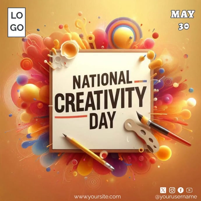 National Creativity Day Template | PosterMyWall