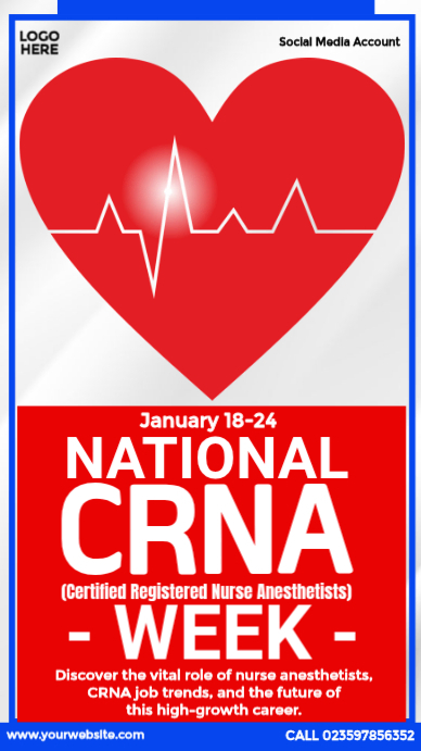National CRNA Week Ad Template | PosterMyWall
