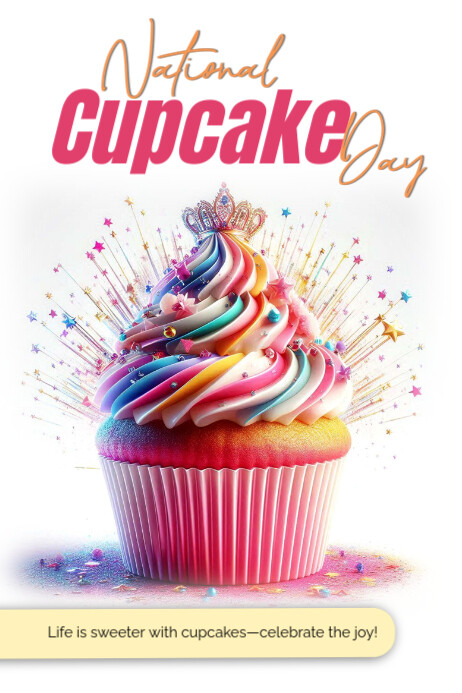 Copy of National cupcake day | PosterMyWall