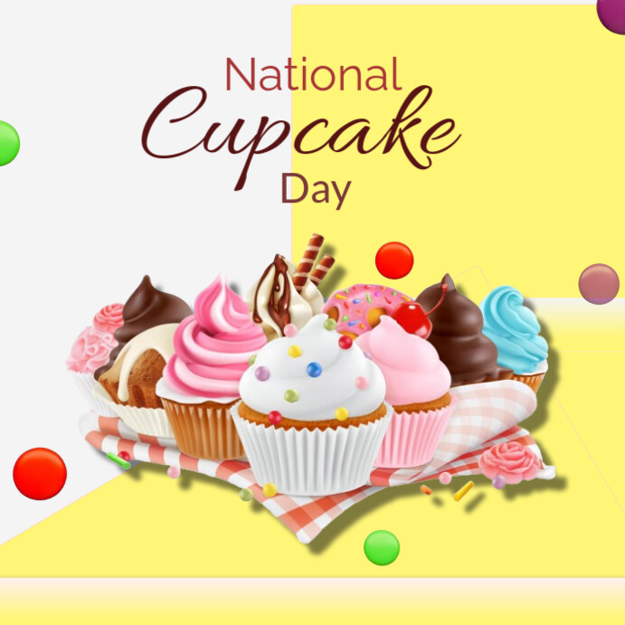 national cupcake day Template | PosterMyWall
