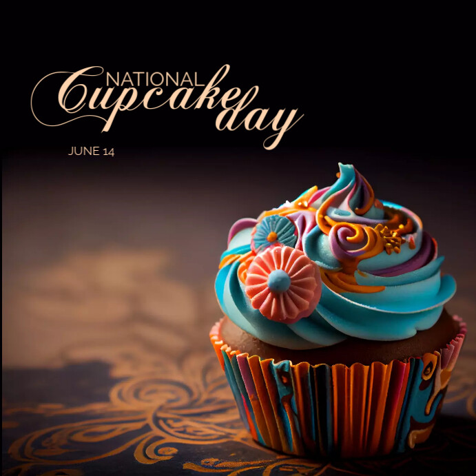 National Cupcake Day Instagram Template | PosterMyWall