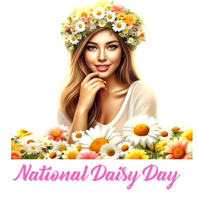 National Daisy Day Template | PosterMyWall