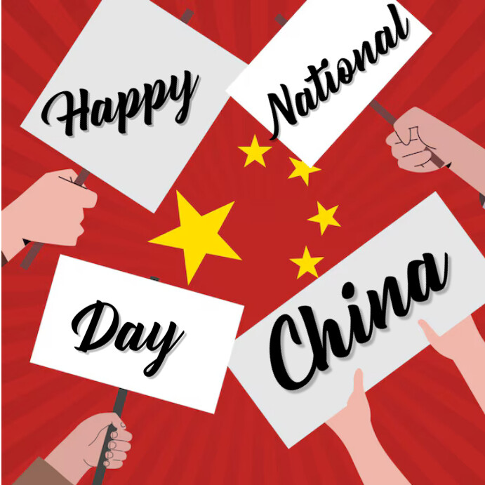 National Day of China Instagram post Template | PosterMyWall