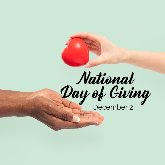 Plantilla de National day of giving | PosterMyWall