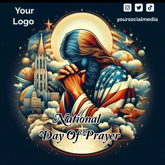 National Day Of Prayer Template | PosterMyWall