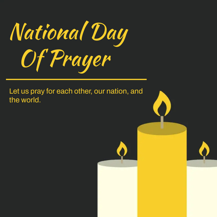 Copy of National day of prayer template Instagram pos | PosterMyWall