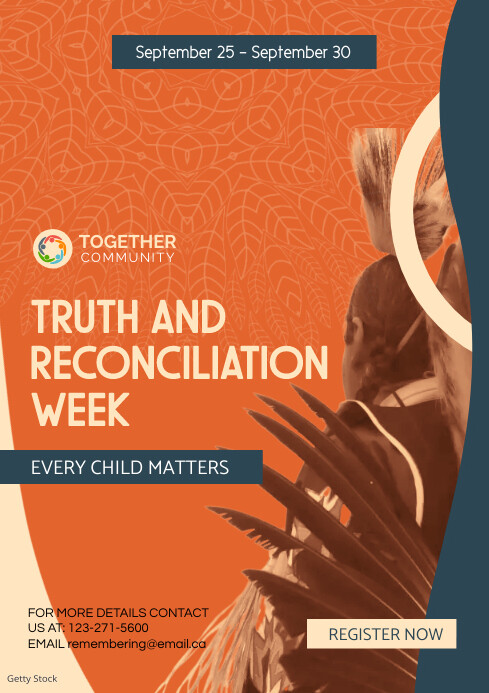 Plantilla de National day of truth week template | PosterMyWall